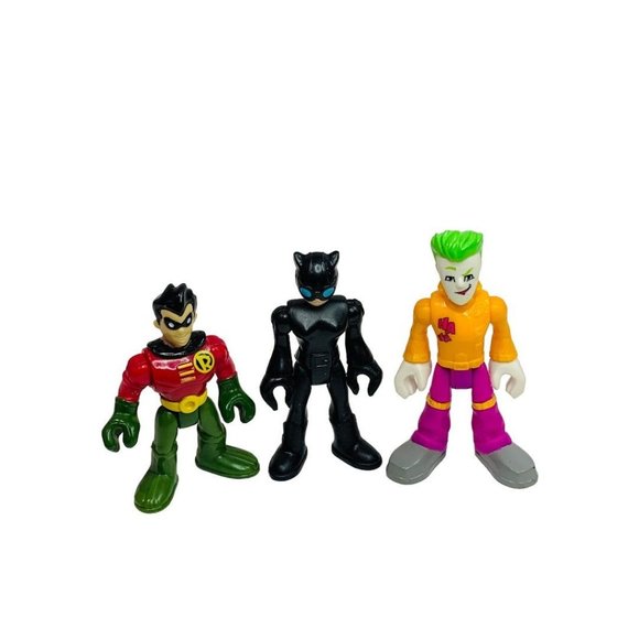Fisher-Price | Toys | Tm Dc Comics Imginext Catwoman Robin Joker ...